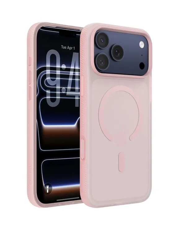 Чохол Belkin для iPhone 17 Pro Max, Magnetic Protective Grip, Pink 🏷️ ...